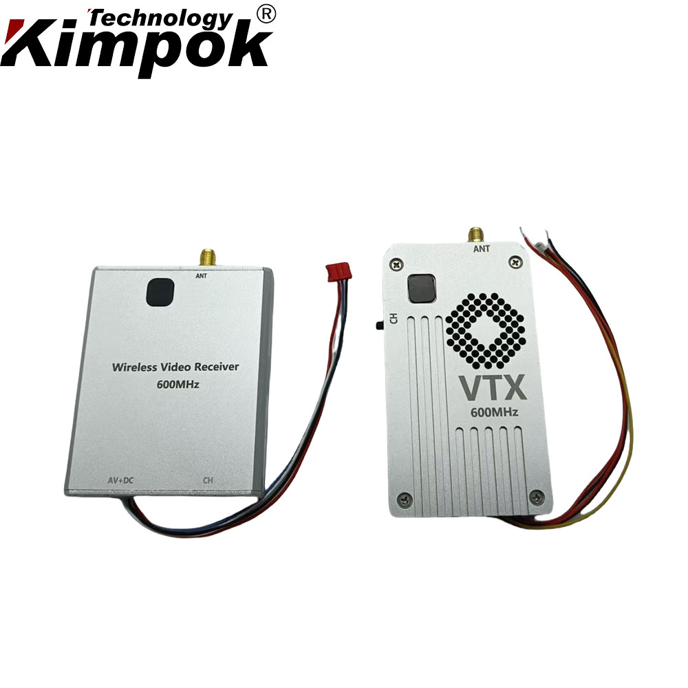 600M 5W 무선 비디오 송신기와 수신기 드론 디지털 전송을 위한 FPV VTX VRX